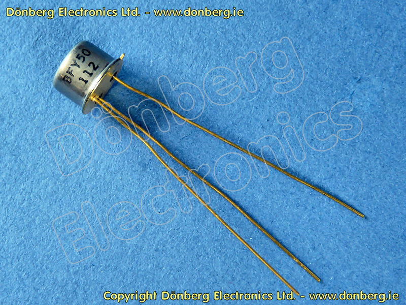 Semi-conducteur: BFY50 (BFY 50) - TRANSISTOR SILICIUM NPN / 80V / 1A ...