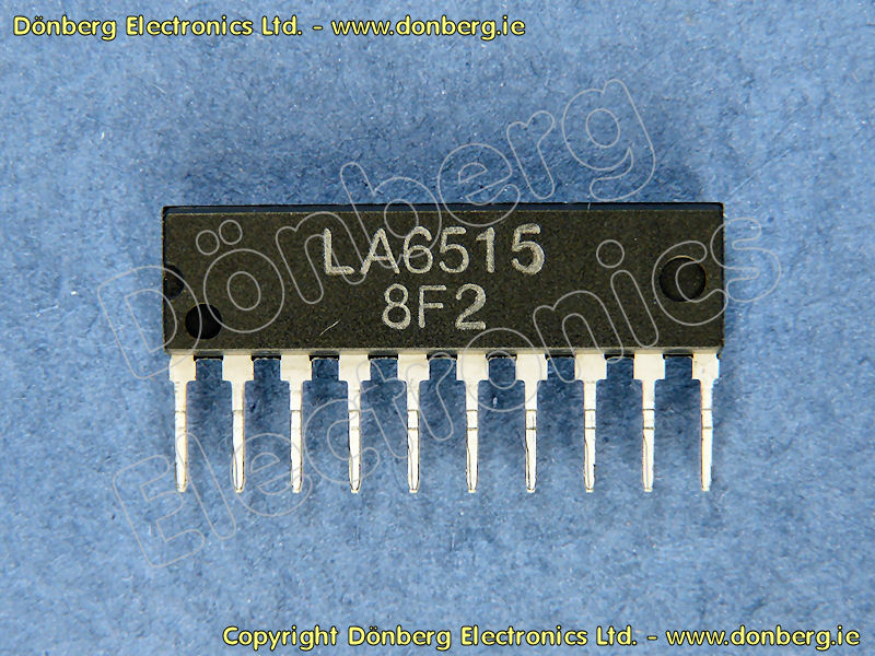 Semi-conducteur: LA6515 (LA 6515) - 0.5W PUISSANCE AMPLIFICATEUR ...
